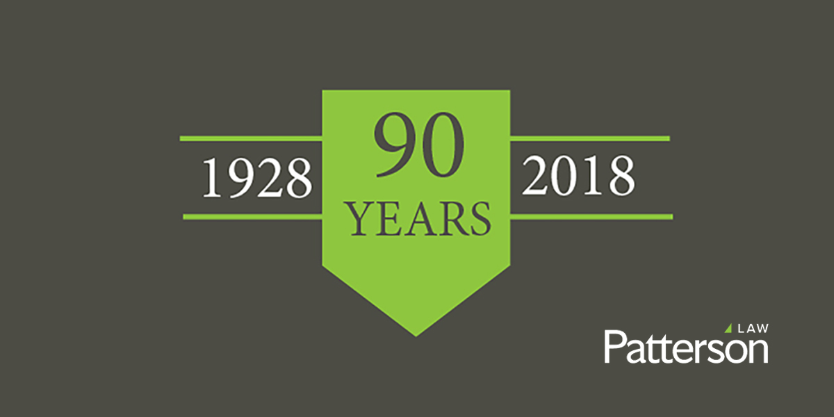 Our History | Patterson Law